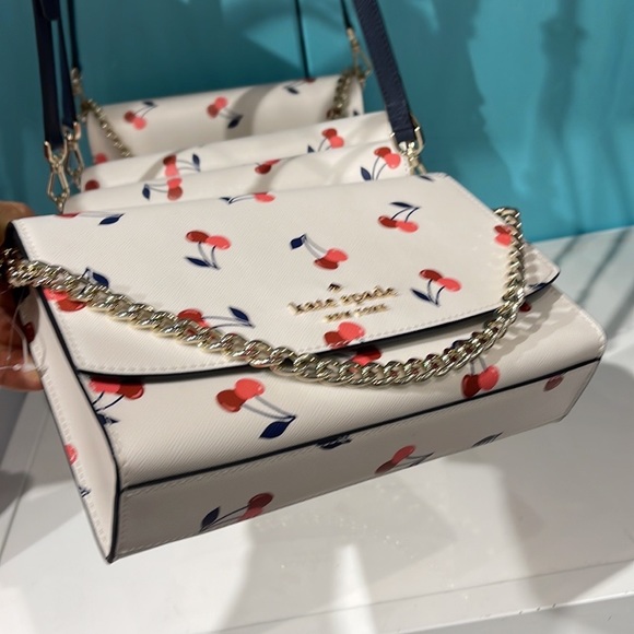 kate spade | Bags | Kate Spade Carson Dancing Cherries Cherry ...